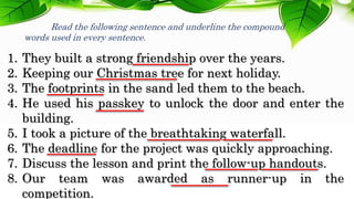 Compound Words For Grade 5 English 5 First Quarter.pptx