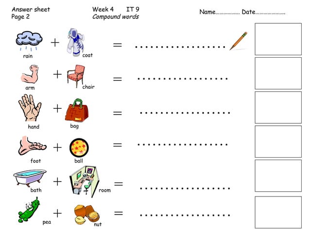 compound word POWERPOINT PRESENTATIONS.. | PPT