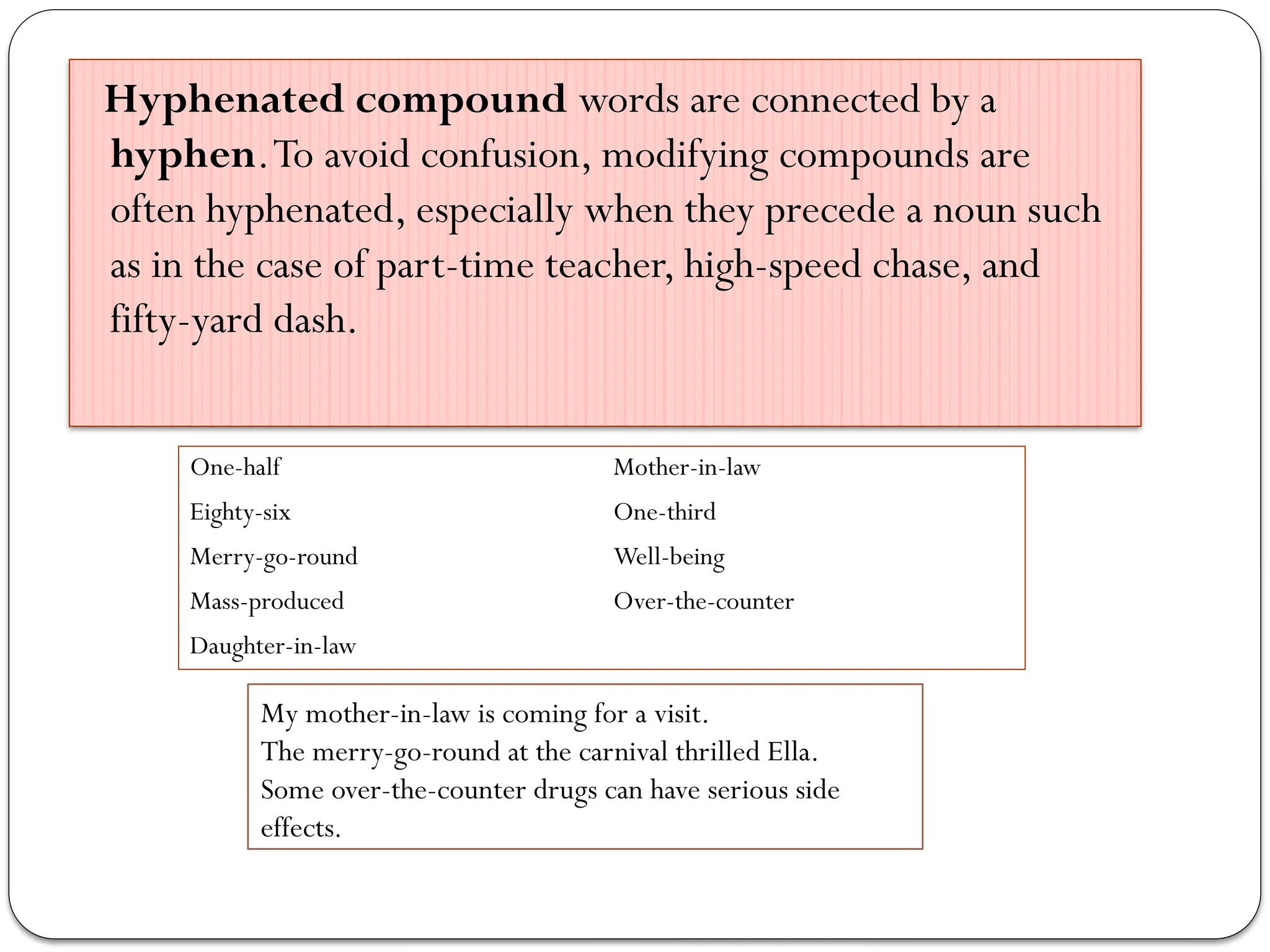 Compound_words. nouns, verbs or adjectives pptx | PPTX