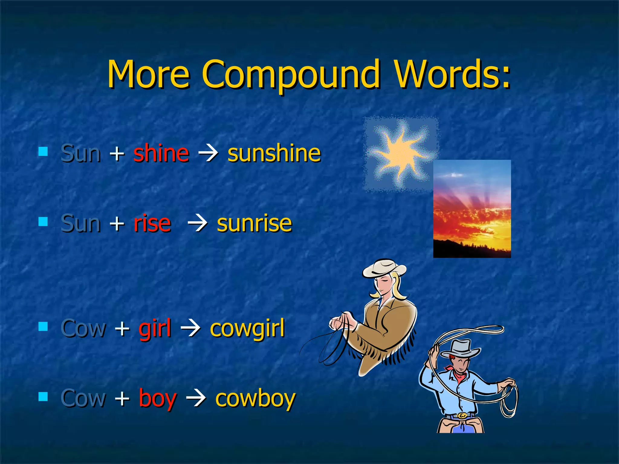 Compound words activities | PPT
