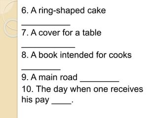 COMPOUND WORDS EXERCISES 1.pptx