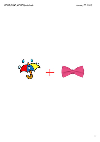 Compound words pdf | PDF