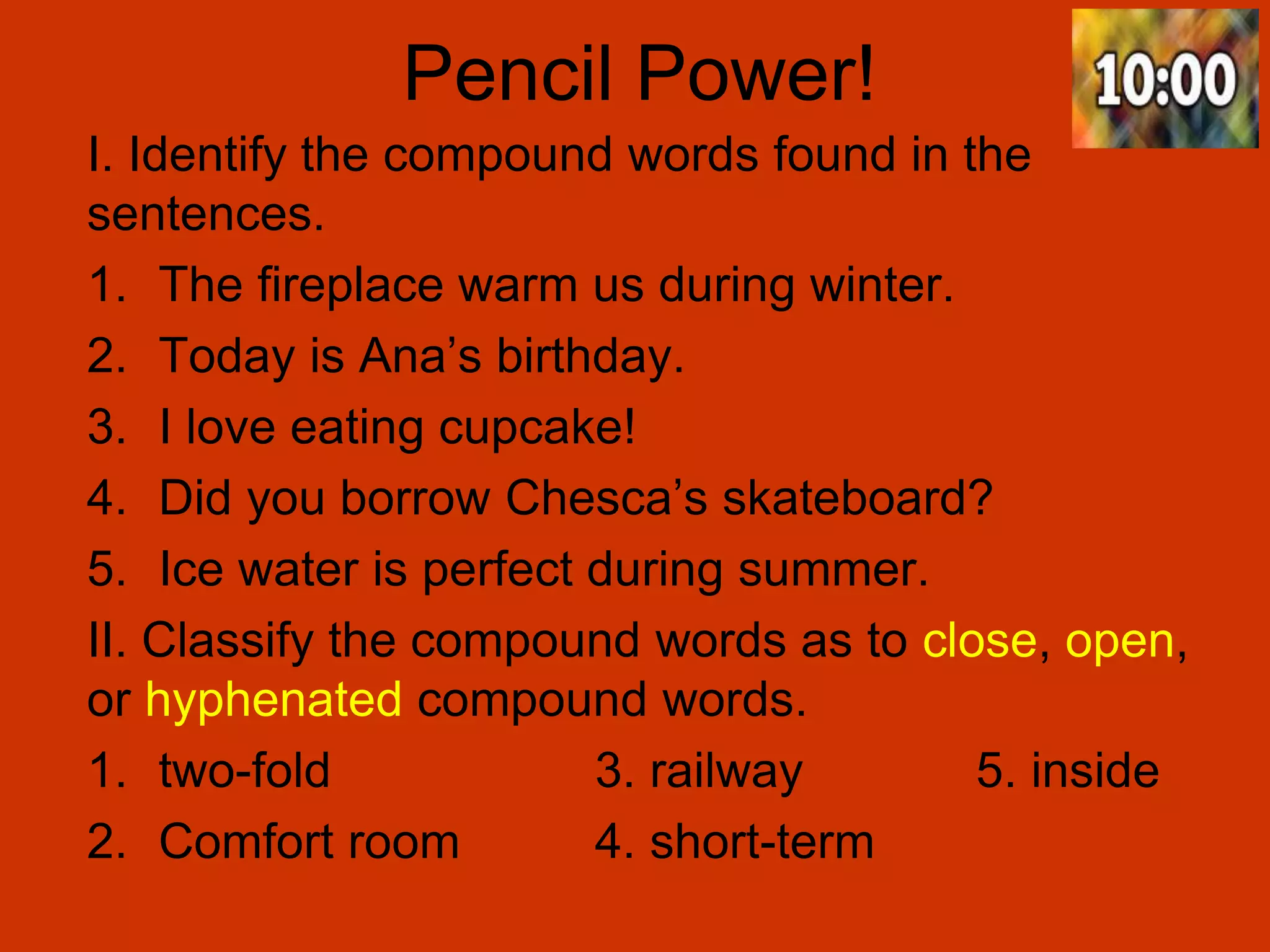 CompoundWordsPowerPointwithnarration-1.ppt | Chemistry | Science