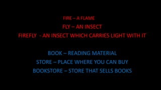 Compound words ppt | PPTX