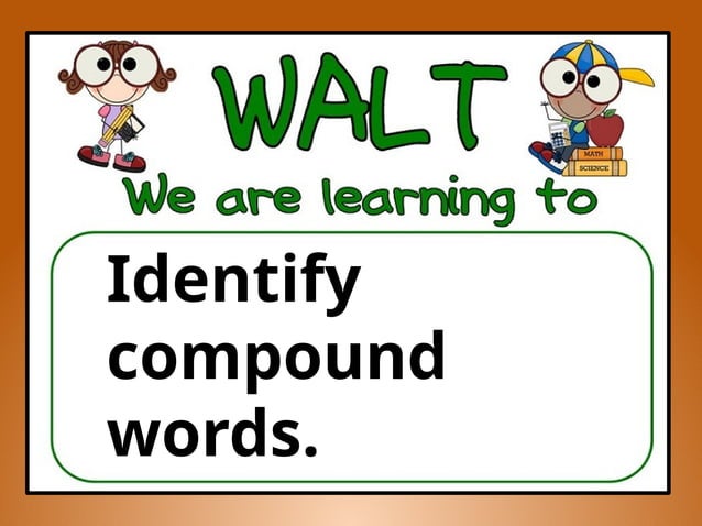 compound words ppt.pptx ,joining of words | PPT