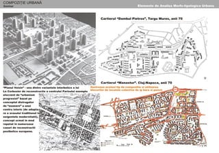 Compozitie Urbana - Elemente de Analiza Morfo-Tipologica Urbana | PDF