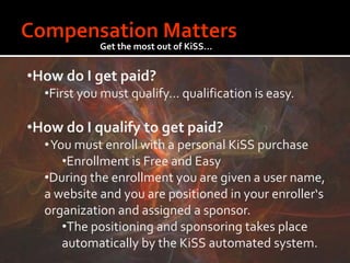 KISS Comp Plan | PPT