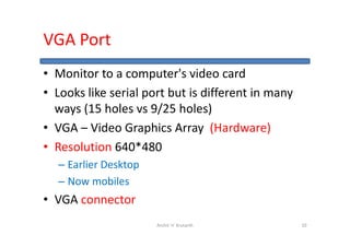 Comp ports | PPT