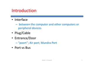 Comp ports | PPT