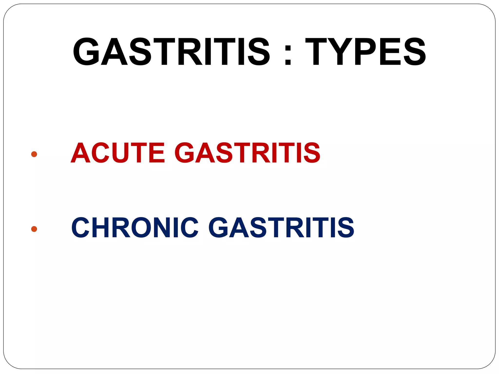 Gastritis | PPT