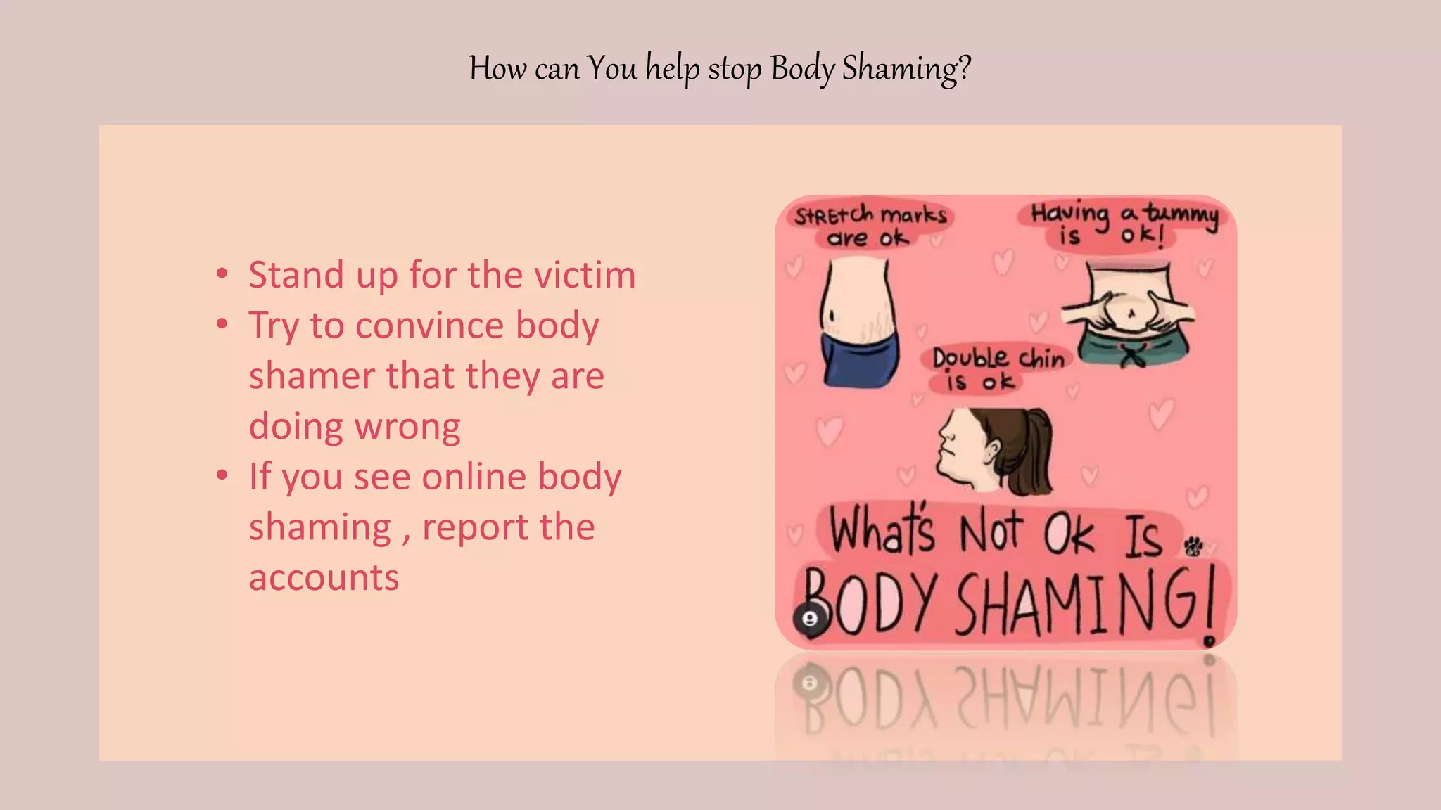 Body shaming | PPTX