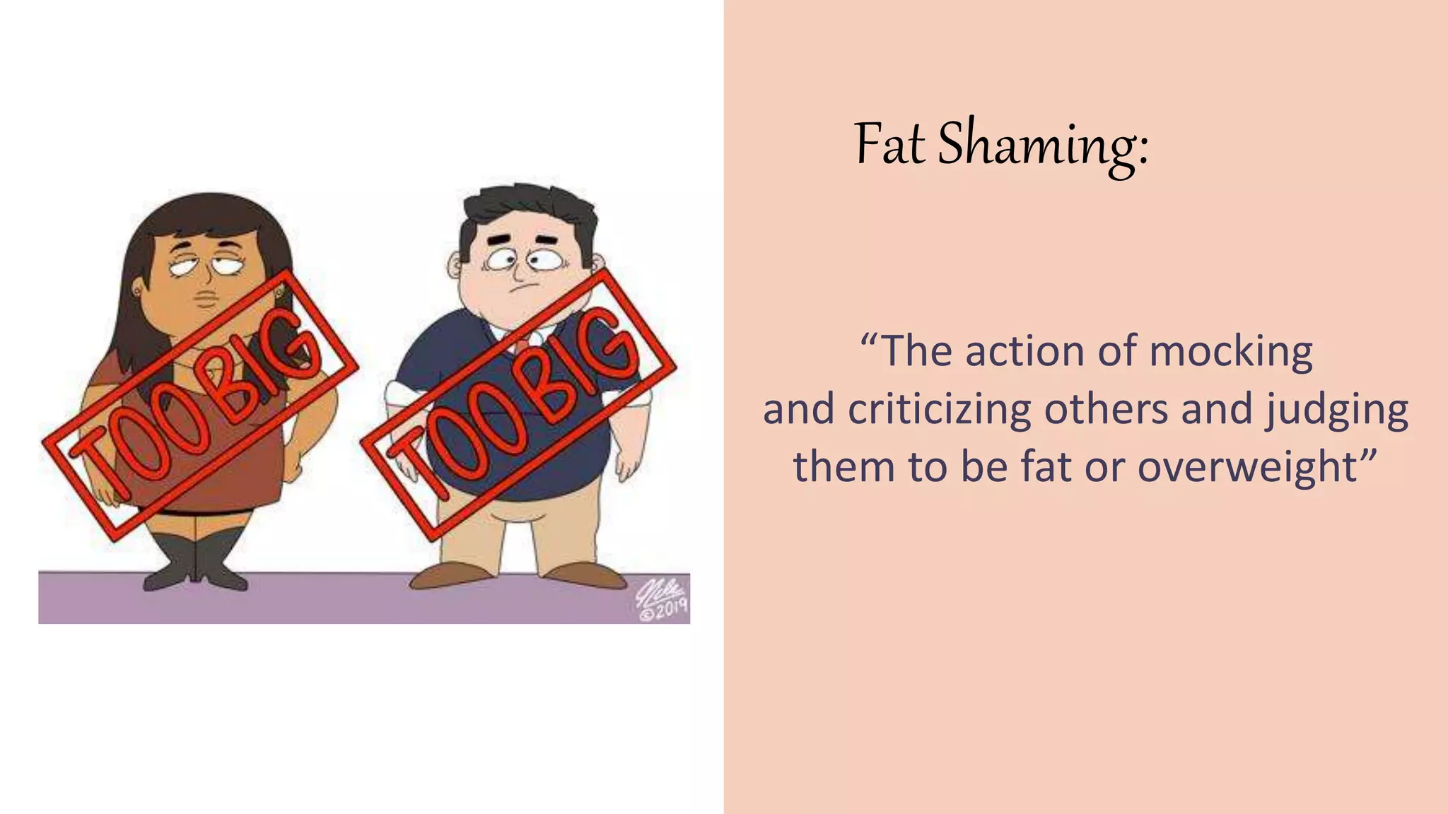 Body shaming | PPTX