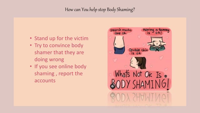 Body shaming | PPTX