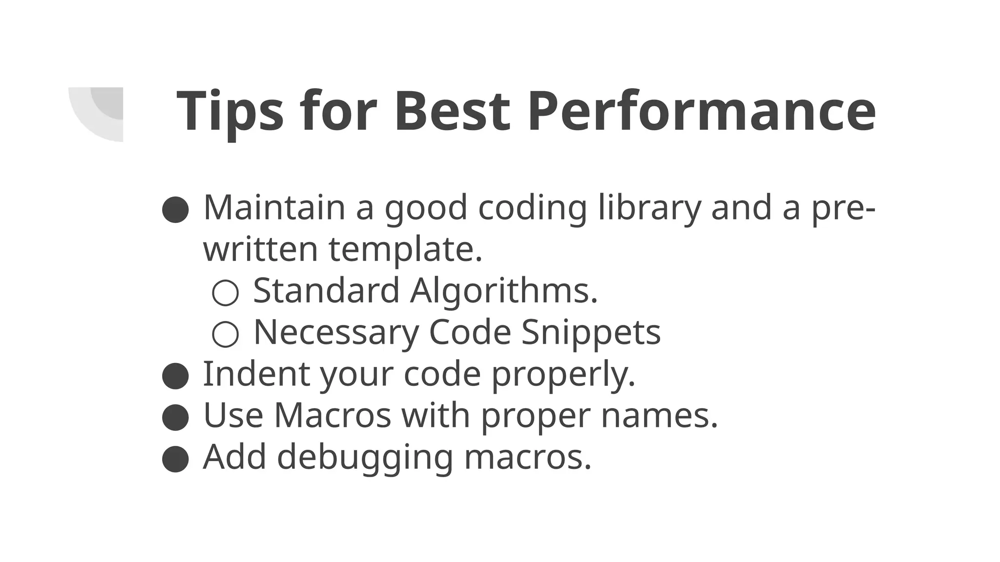 Competitive Programming Guidance by Microsoft Engineer | PPTX