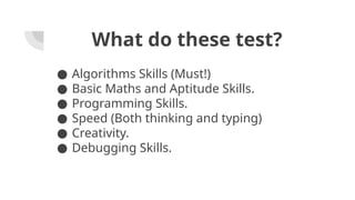 Competitive Programming Guidance by Microsoft Engineer | PPTX