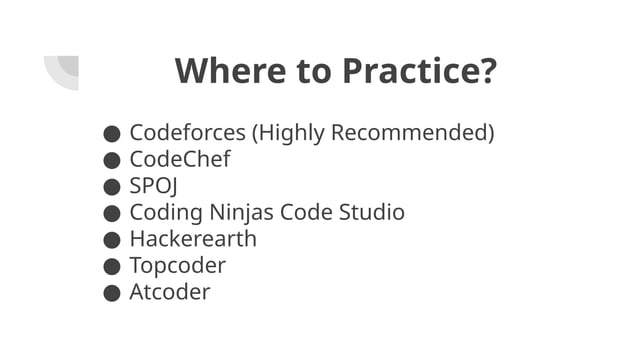 Competitive Programming Guidance by Microsoft Engineer | PPTX