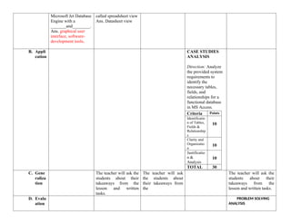 COMP Programming lesson plan example part | DOCX