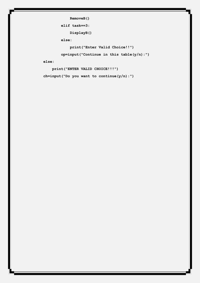 Computer Project for class 12 CBSE on school management | PDF