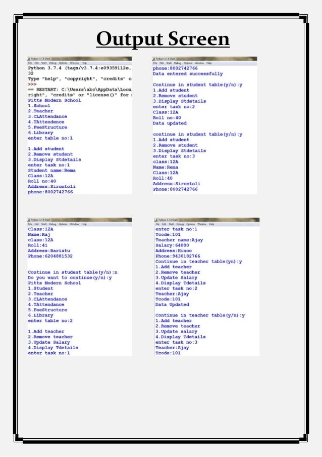 Computer Project For Class 12 CBSE On School Management computer-project-for-class-12-cbse-on-school-management