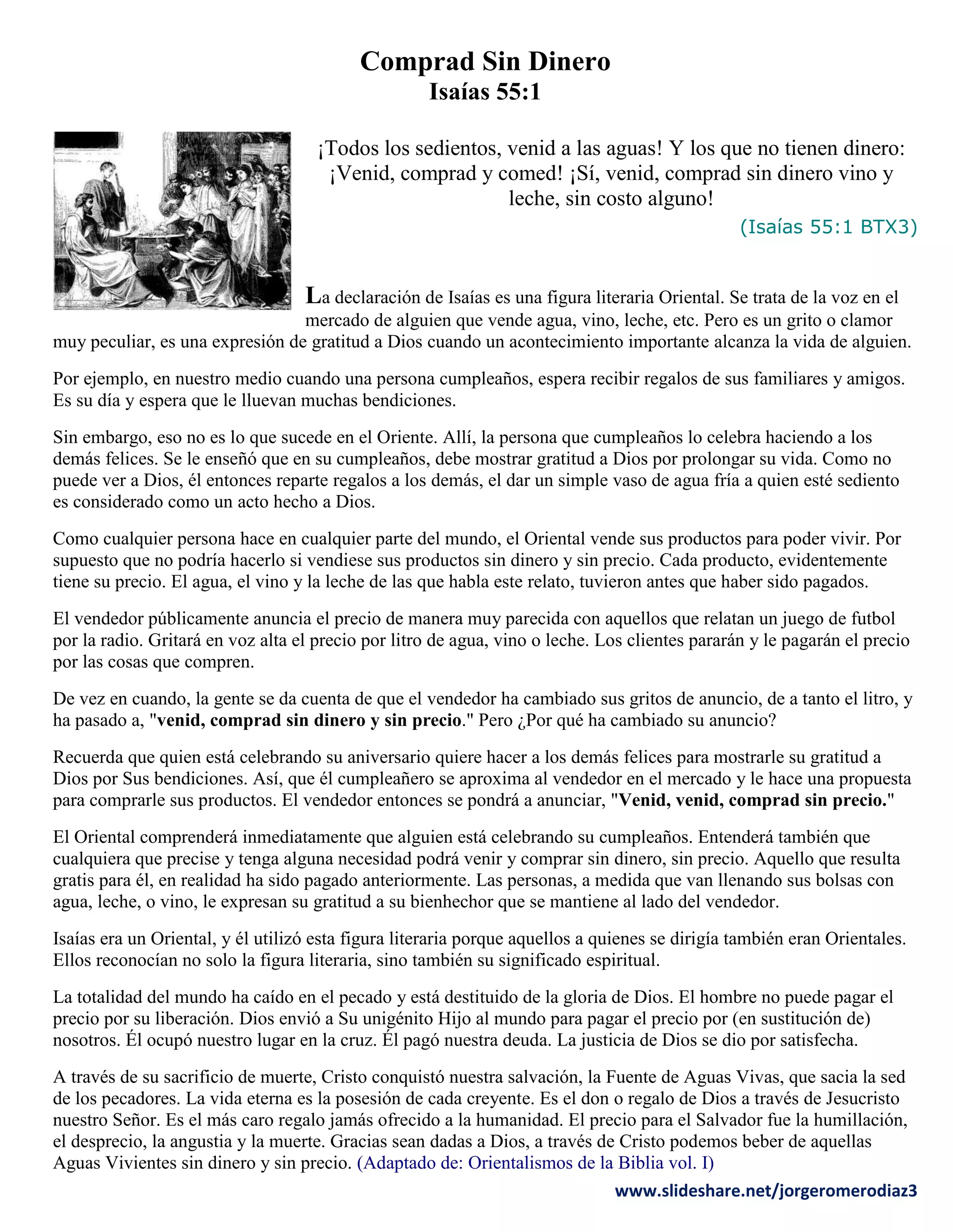 Comprad sin dinero | PDF