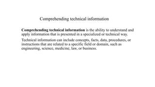 Comprehending technical information-1.pptx