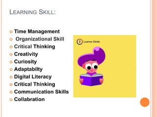 Comprehend learning pedagogy and role in learning skills .pptx