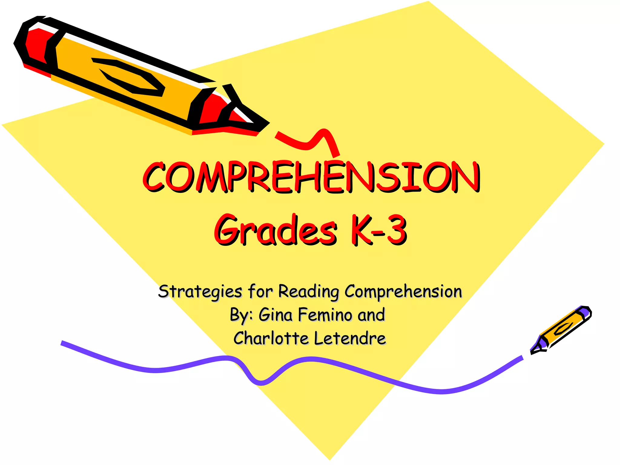 Comprehension | PPT