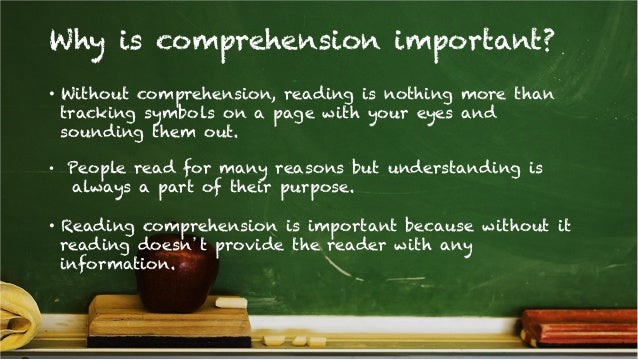 Comprehension Expert Presentation For Reading Class By Jenny Sara A Comprehension Expert Presentation For Reading Class By Jenny Sara A