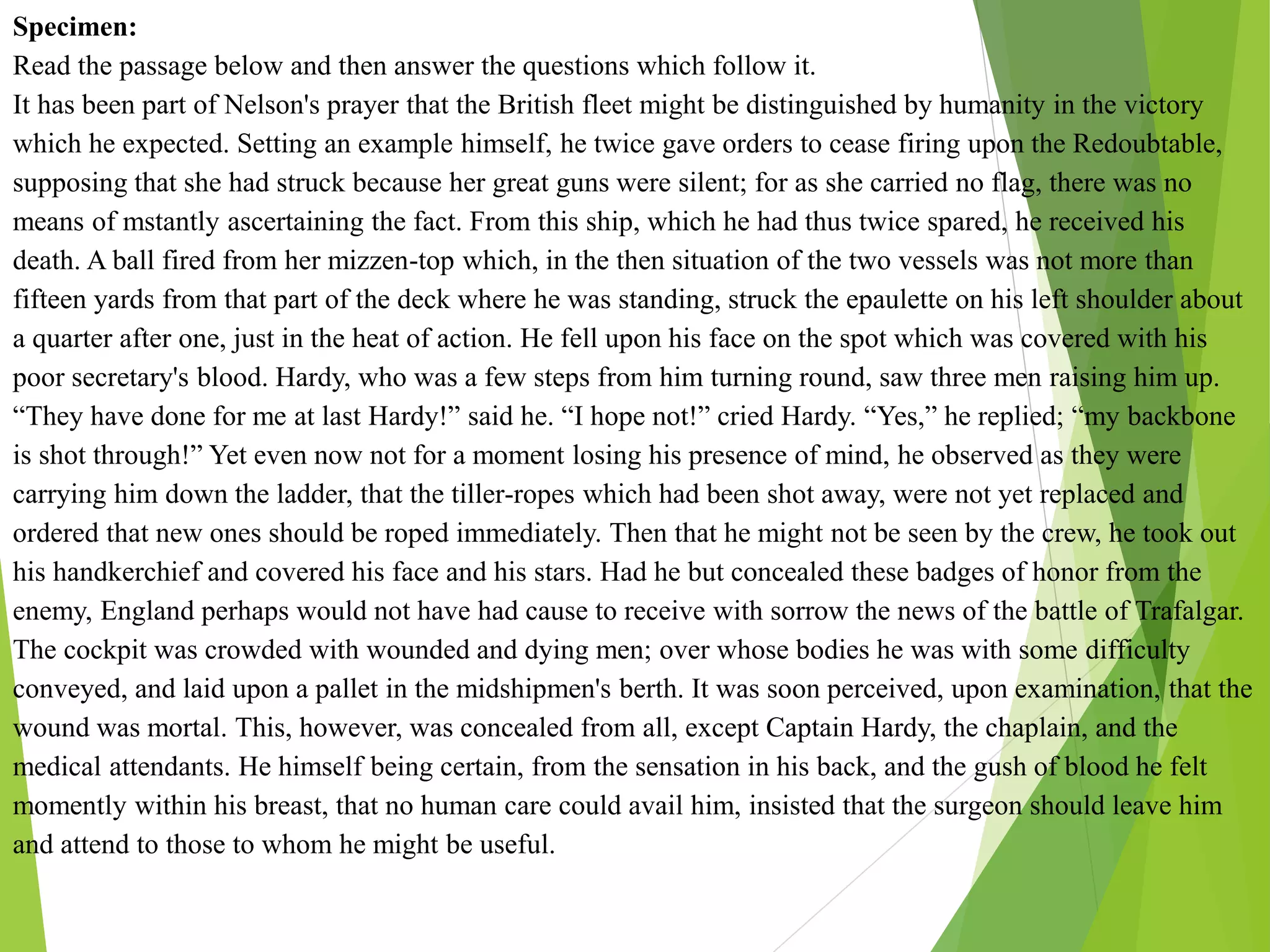 Comprehension | PPTX