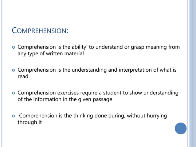 Comprehension.pptx