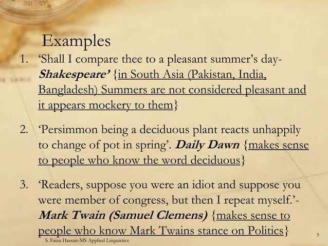 English Language Teaching: Schema and Script Theory (Reading & writing Process with L2 ...