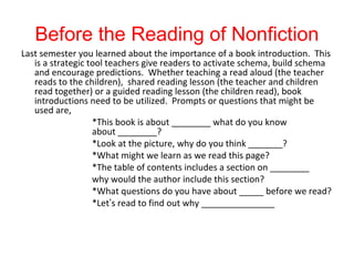 Comprehension and nonfiction texts | PPT