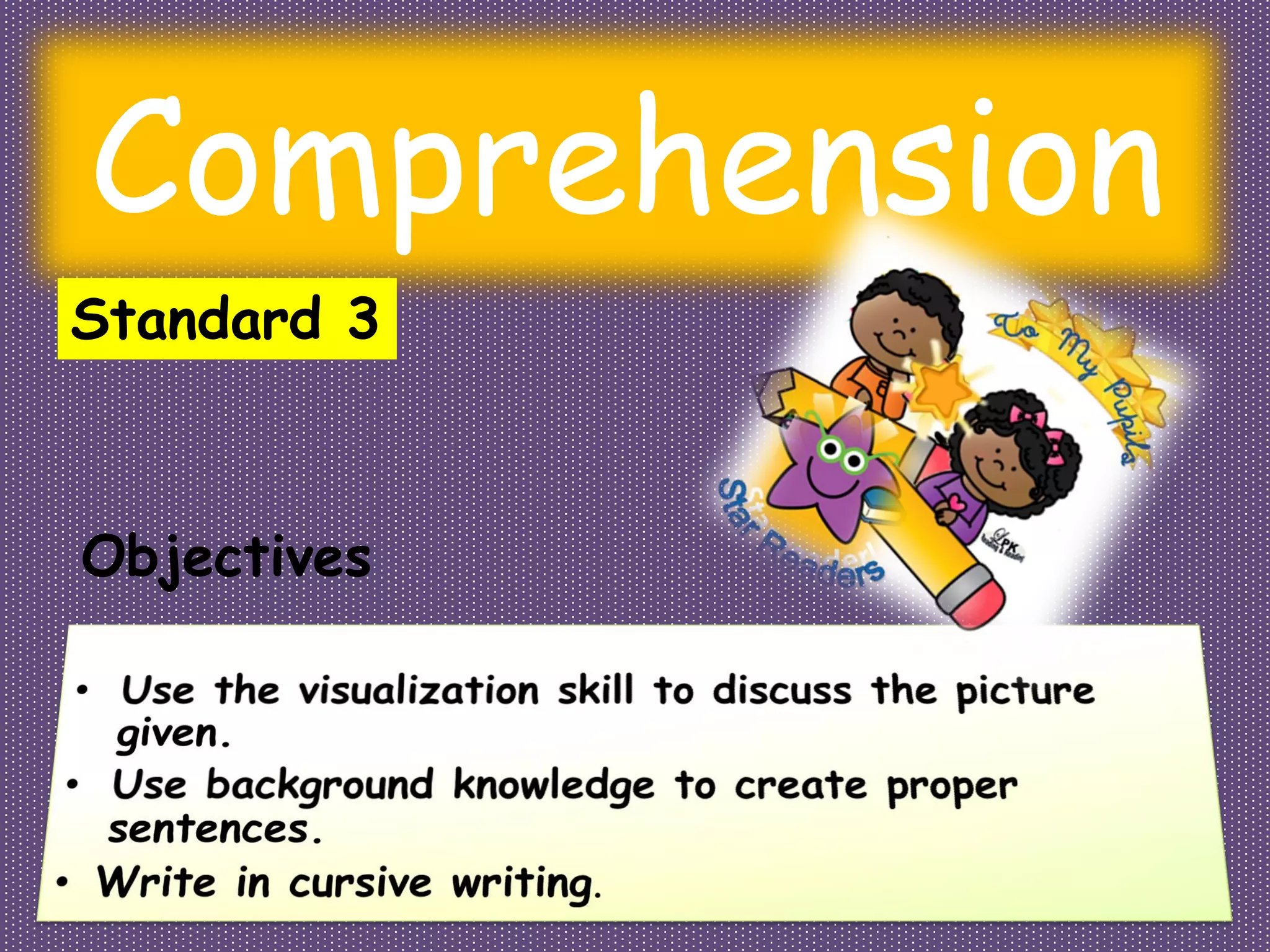 Comprehension: Visualization Skills | PPT