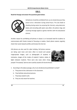 Comprehension master sample book 2 | PDF