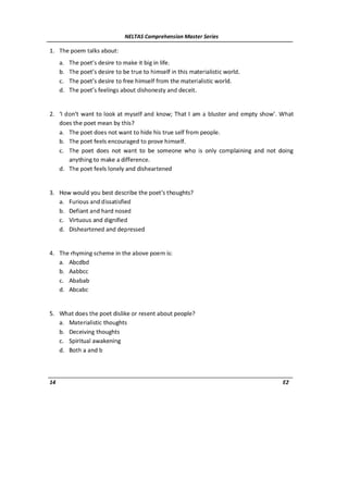 Comprehension master sample book 2 | PDF