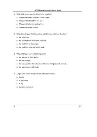 Comprehension master sample book 2 | PDF