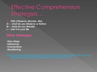 Comprehension ppt preach | PPTX