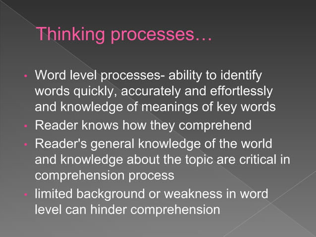 Comprehension ppt preach | PPT
