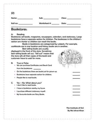 Comprehension practice 10 passages | PDF