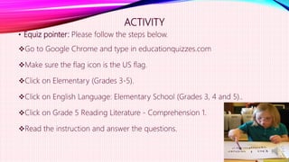 Reading and Comprehension presentation- Poor Reading Habits | PPT