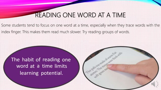 Reading and Comprehension presentation- Poor Reading Habits | PPT