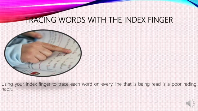 Reading and Comprehension presentation- Poor Reading Habits | PPT