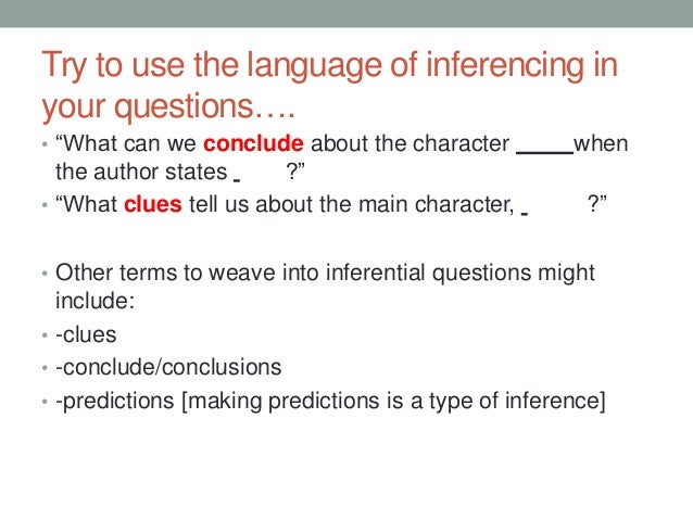 Comprehension Questions Tutorial (Literal, Inferential, Applied)