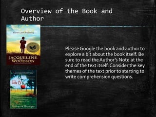 Comprehension Questions Tutorial | PPTX