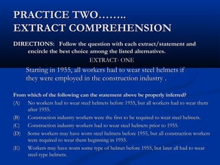 Comprehension skills | PPT