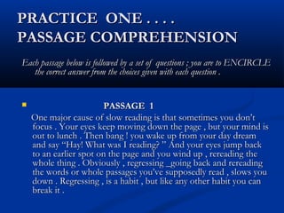 Comprehension skills | PPT