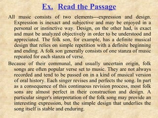 Comprehension skills(01) | PPT