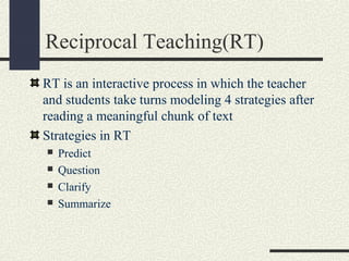 Comprehension Strategies - Dr. Grant - GMU | PPT