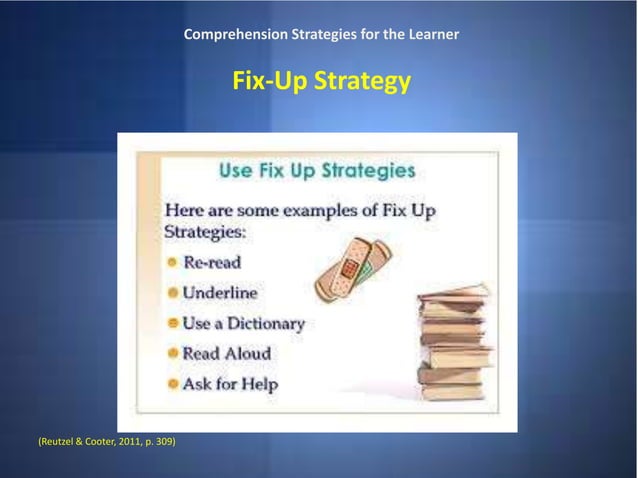 Comprehension strategies and instructional strategies | PPTX