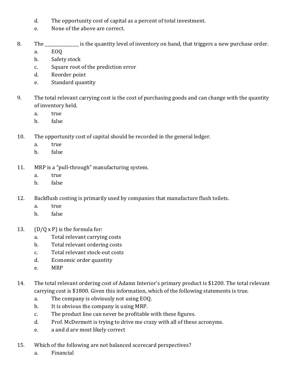 Comprehensive Final Exam Accounting 3300 Fall 2009 Prof Richard comprehensive-final-exam-accounting-3300-fall-2009-prof-richard